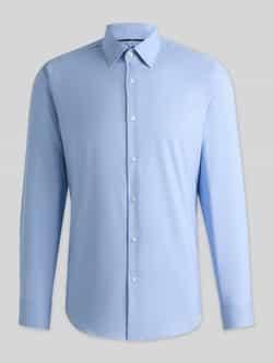 HUGO BOSS Regular Fit Businesshemd aus Stretch-Twill Modell P-JOE-KENT-C1-222