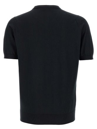 John Smedley Sea Island T-shirt - Black