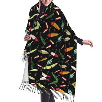 Generic Leurre De P&ecirc;che Femme &Eacute;charpe &Eacute;pais Scarf &Eacute;l&eacute;gant Ch&acirc;le Pour Soir&eacute;e Hiver Automne Cadeau
