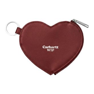 Carhartt Work in Progress Hartt M&uuml;nzportemonnaie - - Accessories - Damen - Rot - ONE SIZE