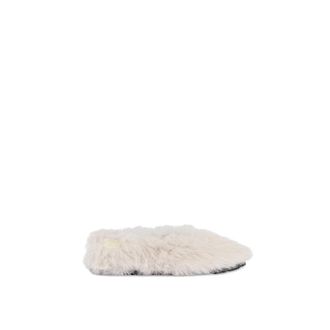 Moschino Furry Ballerina - - Shoes - Damen - Wei&szlig; - 36 EU