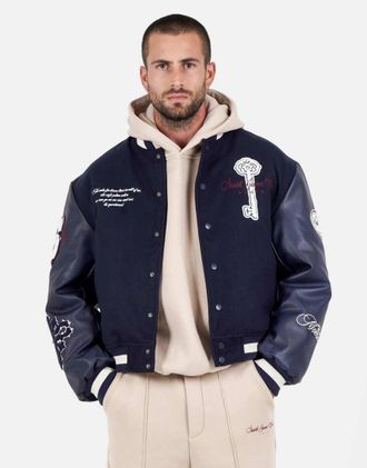 Sixth June Maison SJ - College-Jacke in Marineblau