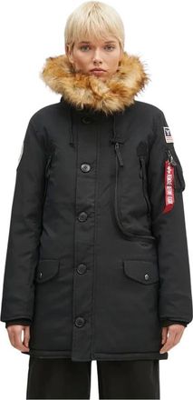 Alpha Industries Damen, Jacken, Schwarzk, SGr&ouml;&szlig;e