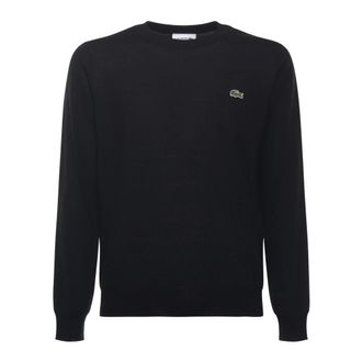 Lacoste Rundhals-Strickpullover - - Knitwear - Herren - Schwarzk - 3XL