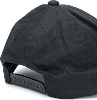 Emporio Armani Logo-Embroidered Baseball Cap - Black