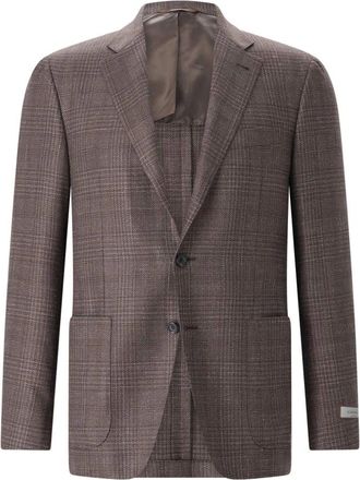 Canali Homme, Vestes, Brun, Taille: 3XL Blazers