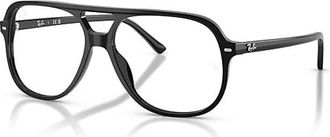 Ray-Ban Bill Optics Schwarz Fassung Klar Glas Polarisiert 56-14