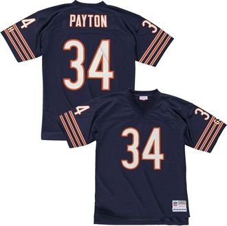 Mitchell & Ness Walter Payton Chicago Bears Throwback NFL Trikot Navy L