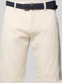 Tom Tailor Slim Fit Bermudas aus Baumwoll-Elasthan-Mix