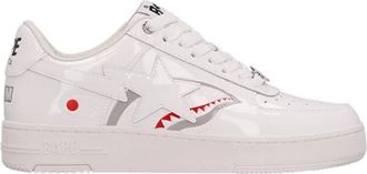 A Bathing Ape A Bathing APE - STA Shark Baskets - Homme - Chaussures - Blanc - Taille: 42 1/2 EU