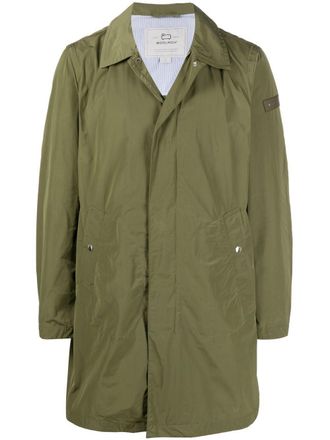 Woolrich manteau City &agrave; coupe mi-longue - Vert