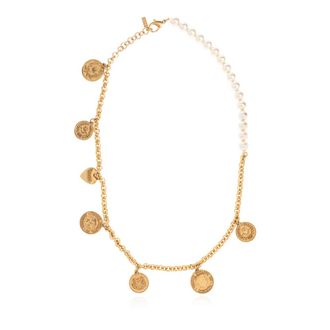 Moschino Halskette mit Anh&auml;ngern - - Accessories - Damen - Gelb - M