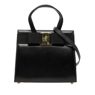 Ferragamo Sac &agrave; main Pre-owned (Sac bandouli&egrave;re) - Femme - Pre-owned - Noir - Taille: ONE Size