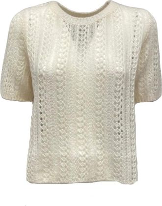 Lu Ren LU Ren, Femme, Pulls, Beige, Taille: 42 FR Pullover Sakura