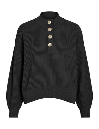 Vila Viching Crew Neck L/S Knit Top - Noos