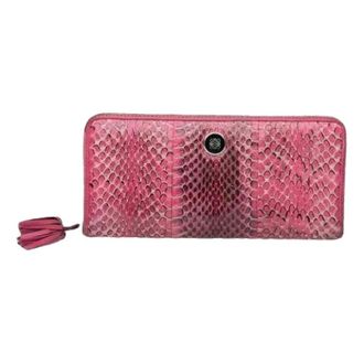 Loewe Portefeuille Vintage Pre-owned - Femme - Pre-owned - Rose - Taille: ONE Size