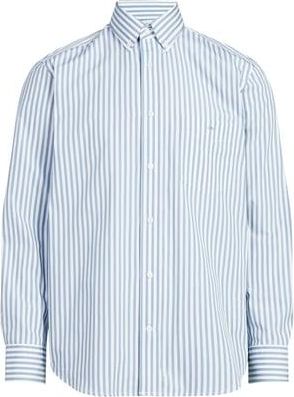 Eden Park Chemise col am&eacute;ricain &agrave; rayures en coton