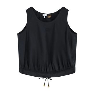 Loewe Anagram Tank Top - - Tops - Damen - Schwarzk - 2XS