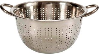 San Ignacio Kinvara Sieb aus Stahl, Durchmesser 24 cm, mit Griffen