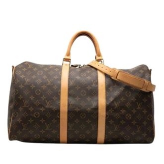 Louis Vuitton Pre-owned Keepall Bandouliere 50 - Femme - Pre-owned - Brun - Taille: ONE Size