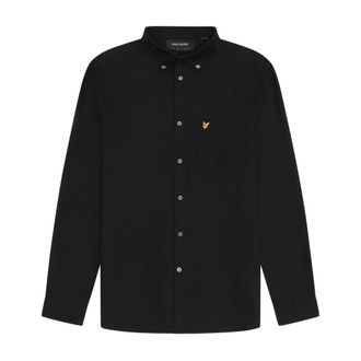 Lyle & Scott Oxford Plain Woven Hemd - - Shirts - Herren - Schwarzk - L