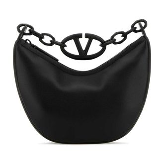 Valentino Garavani VLogo Moon Mini Hobo Bag - - Bags - Damen - Schwarzk - ONE SIZE