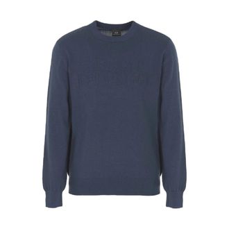 A|X Armani Exchange Rundhals-Pullover - - Knitwear - Herren - Blau - XS