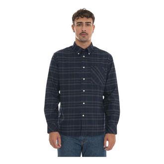 Barbour Chemise D&eacute;contract&eacute;e - Homme - Chemises - Bleu - Taille: 2XL