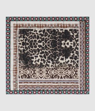 Pierre-Louis Mascia Foulard Aloeuw 67x67 cm Multicolor
