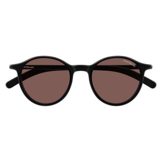 Montblanc Montblanc - Lunettes de soleil Mb0324S - unisex - Accessoires - Noir - Taille: 50 MM