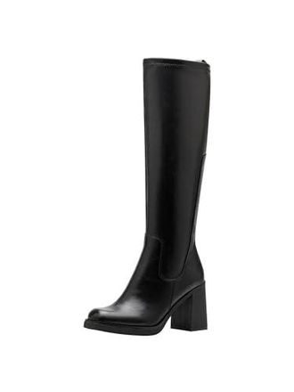 Marco Tozzi Femme 2-25505-41 001 Bottines Longues, Schwarz, 38 EU