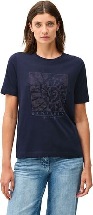 Cecil Damen Shirt mit Schmucksteinen