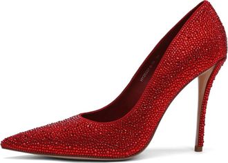 Cesare Gaspari Femme, Chaussures, Rouge, Taille: 40 EU Escarpins Stiletto Cristal