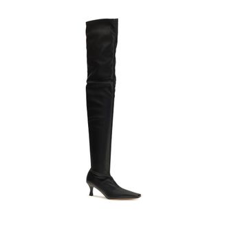 Proenza Schouler Thermoplastic Polyurethane Over-the-Knee Boot - Black