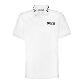 Versace Jeans Couture Polo Shirt - - Tops - Herren - Wei&szlig; - 2XL
