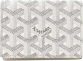 Goyard Porte-cartes de visite Pre-owned - Femme - Pre-owned - Blanc - Taille: ONE Size