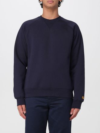 Carhartt Work in Progress Einfarbiges Relaxed-Fit Baumwoll-Sweatshirt mit &uuml;berschnittenen Schultern