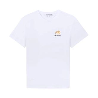Maison Labiche Homme, Tops, Blanc, Taille: L Tee-shirt Popincourt Croissant