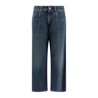 Brunello Cucinelli Damen, Jeans, Blau, MGr&ouml;&szlig;e