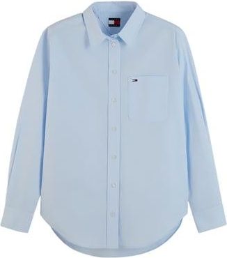 Tommy Hilfiger Chemise droite &agrave; logo en coton