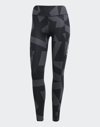 adidas Terrex Multi - Collant - Carbone et noir