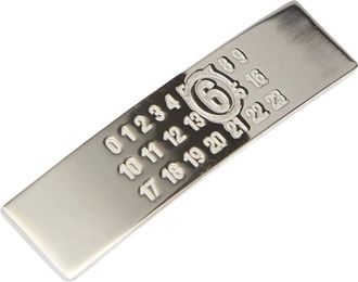 Maison Margiela Femme, Accessoires, Gris, Taille: ONE Size Pince &agrave; Cheveux Num&eacute;rique