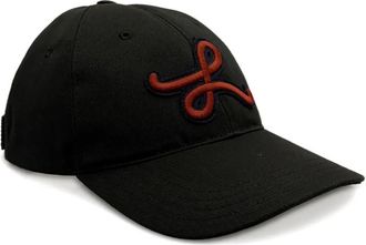 Loewe Baseballkappe mit Logo-Patch - Schwarz