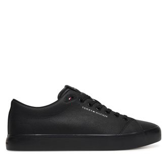 Tommy Hilfiger Sneakers Tommy Hilfiger Th Hi Vulc Core Low Lth Ii Ess FM0FM05511 Schwarz