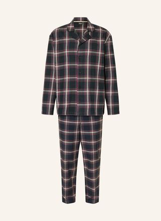 HUGO BOSS Schlafanzug Holiday blau