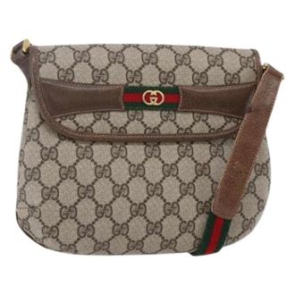 Gucci Sac bandouli&egrave;re vintage Pre-owned - Femme - Pre-owned - Beige - Taille: ONE Size