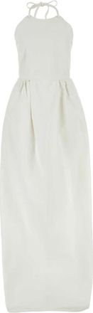 Max Mara Femme, Robes, Blanc, Taille: 36 FR Europa Maxi Dress
