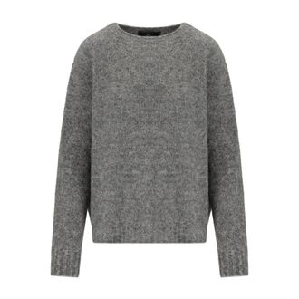 Max Mara Ghiacci Sweater - Femme - Pulls - Gris - Taille: 40 FR