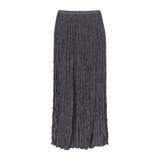 Alysi Femme, Jupes, Gris, Taille: 40 FR Maxi Skirt