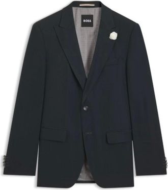 HUGO BOSS Homme, Vestes, Vert, Taille: L Veste M&eacute;lange
